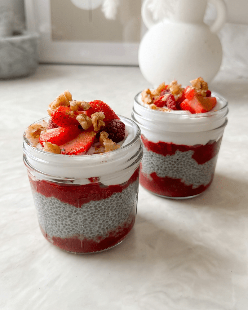 Autumn Spiced Chia Pudding – Rheal